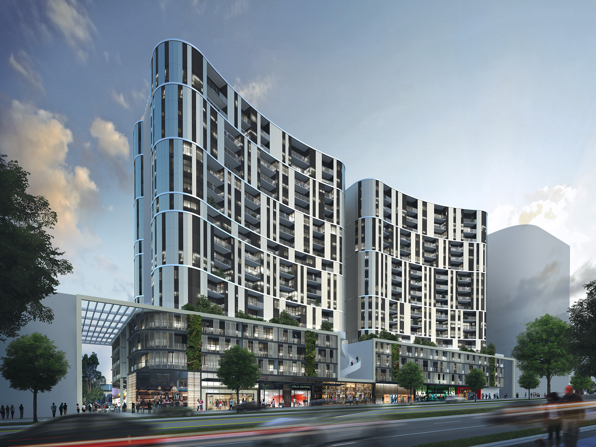 611 Elizabeth Street Residential Precinct | Gray Puksand Architecture ...