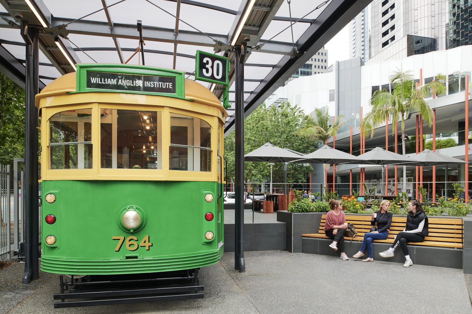 William Angliss Institute Tram Cafe | Gray Puksand Architecture & Design